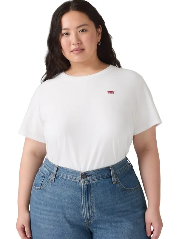 LEVI'S Perfect Crewneck T-shirt - White
