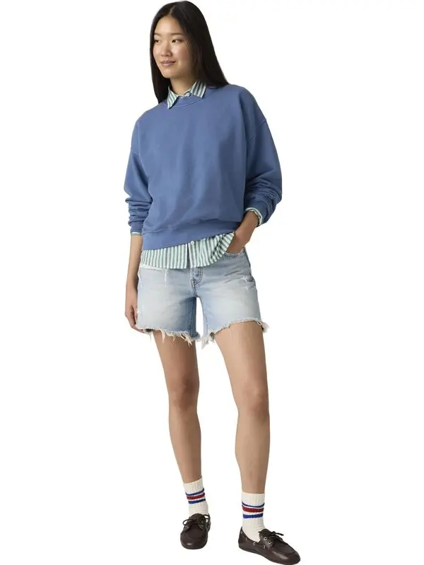 LEVI'S 501 Mid Thigh Denim Shorts - Got Looks