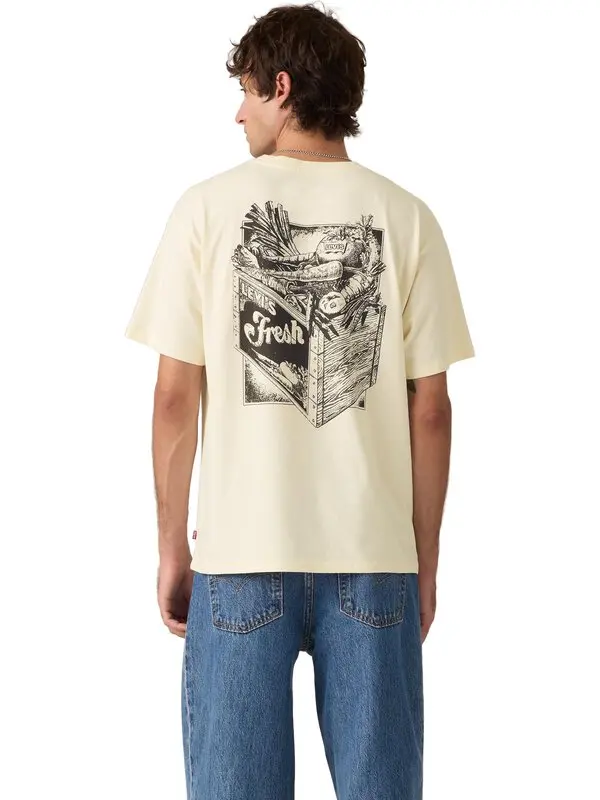 LEVI'S Vintage Fit Graphic T-shirt - Fresh Veggie Egret