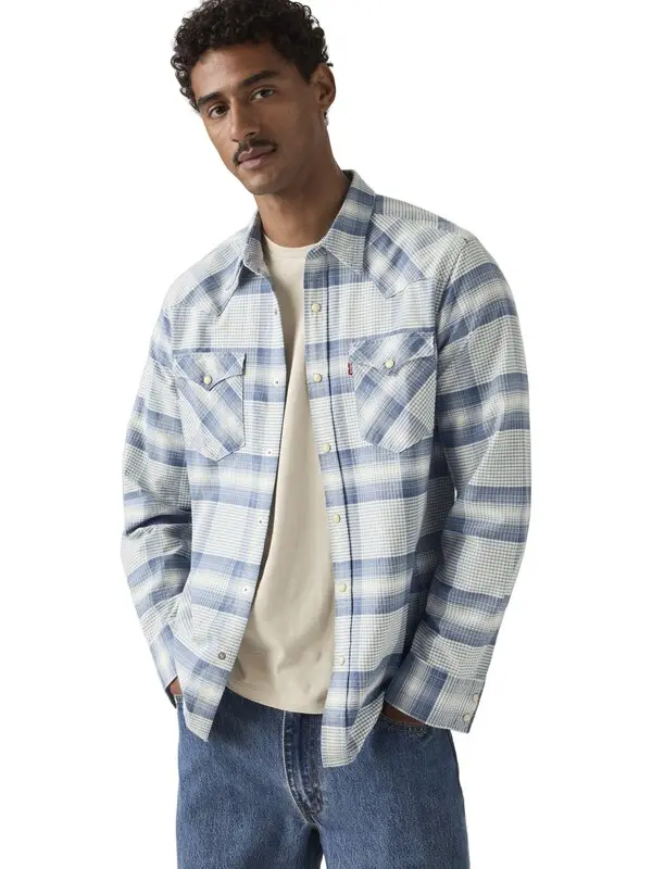 LEVI'S Classic Western Standard Fit Shirt - Aldo Plaid Allure Twill