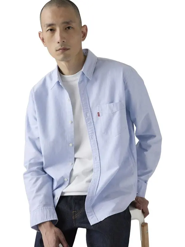 LEVI'S Sunset One Pocket Standard Fit Oxford Shirt - Allure