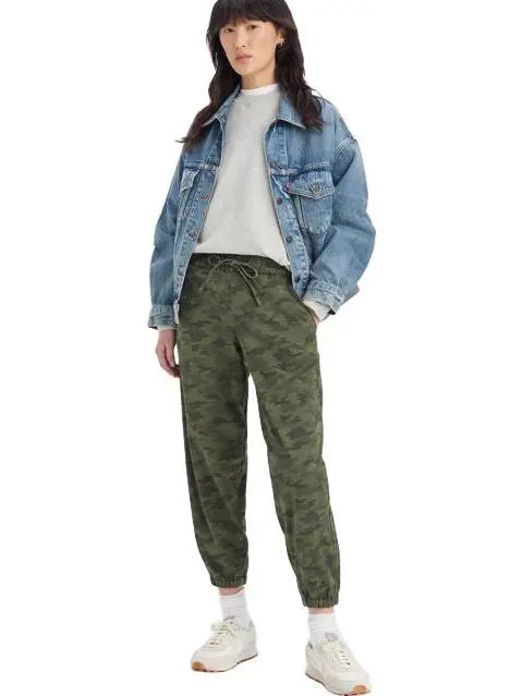 LEVI'S Off-duty Joggers - Army Green Emily Cam