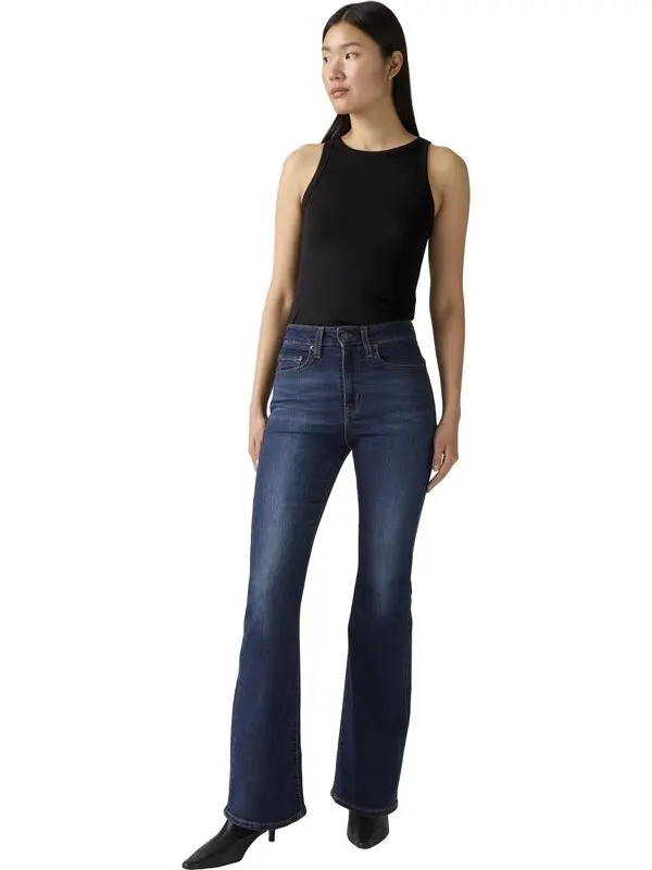 LEVI'S 726 High-rise Flare Jeans - Eternal Indigo Dark