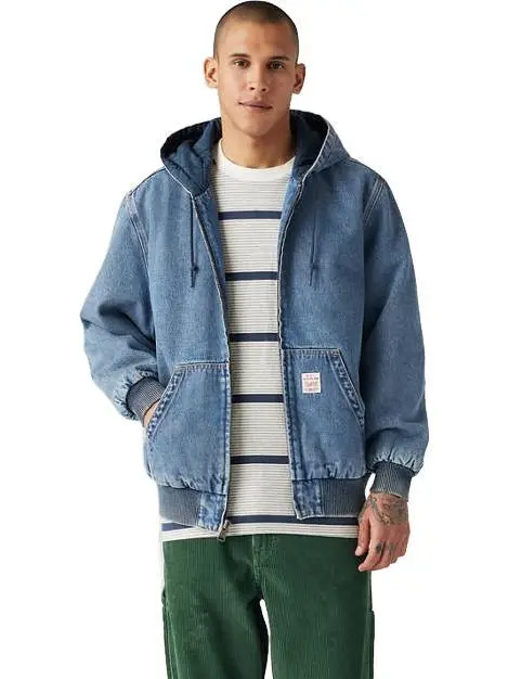 LEVI'S Potrero Denim Hoodie - Get Involved T