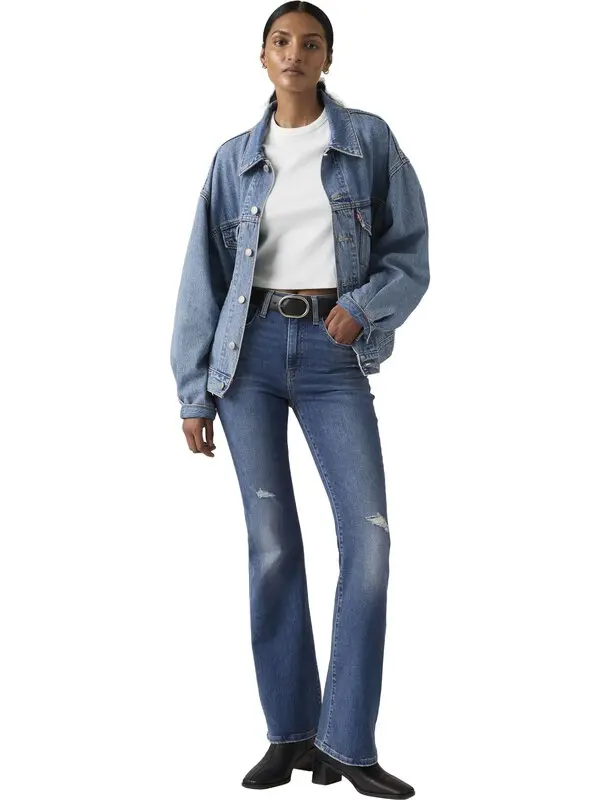 LEVI'S 726 High-rise Flare Jeans - Post Crush