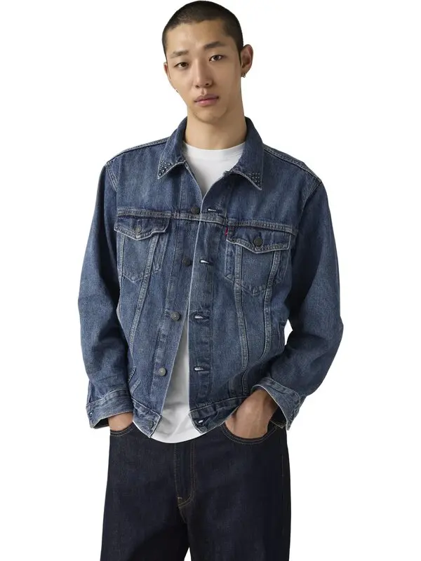 LEVI'S Relaxed Fit Trucker Jacket - Check Mate