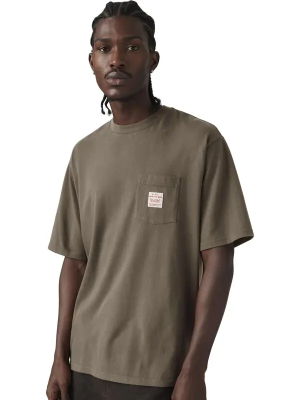 LEVI'S Short-sleeve Workwear T-shirt - Stone Fudge