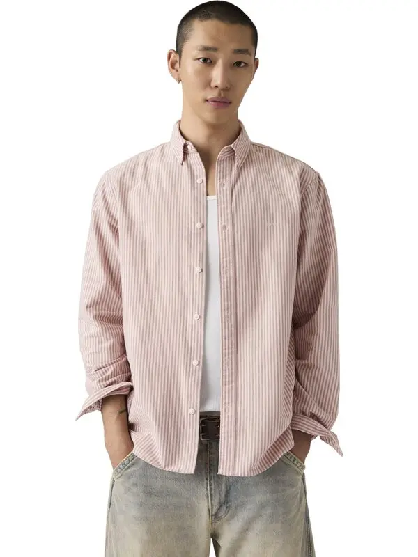LEVI'S Authentic Button-down Shirt - Waylon Stripe Au Naturel