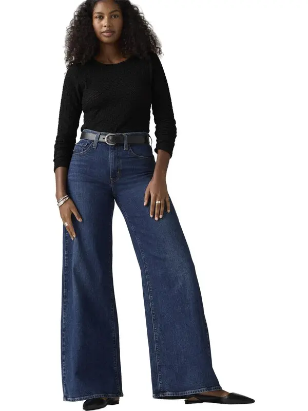 LEVI'S 728 High-rise Wide-leg Jeans - Woodstock Wide Leg