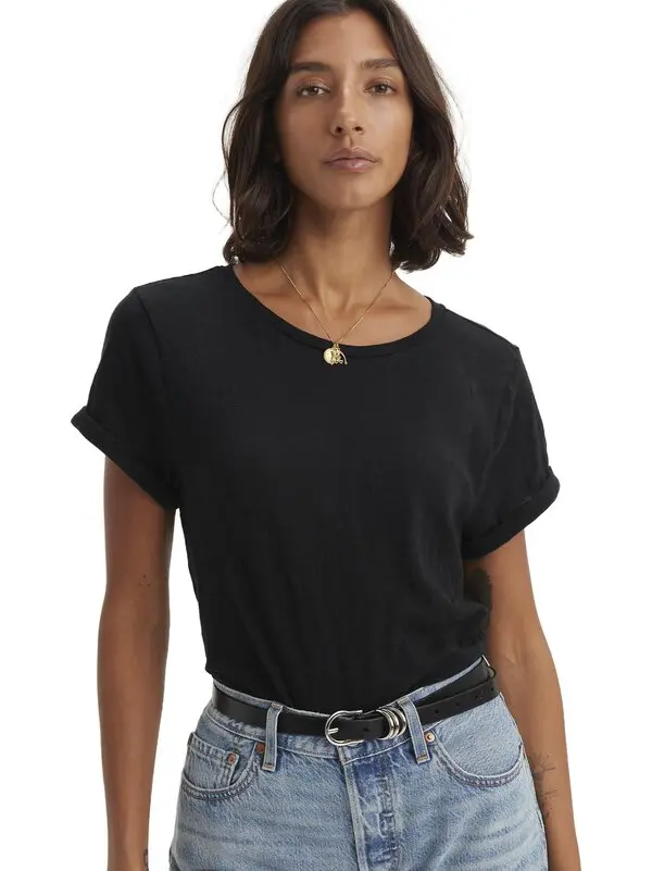 LEVI'S Margot Short-sleeve T-shirt - Anthracite Night