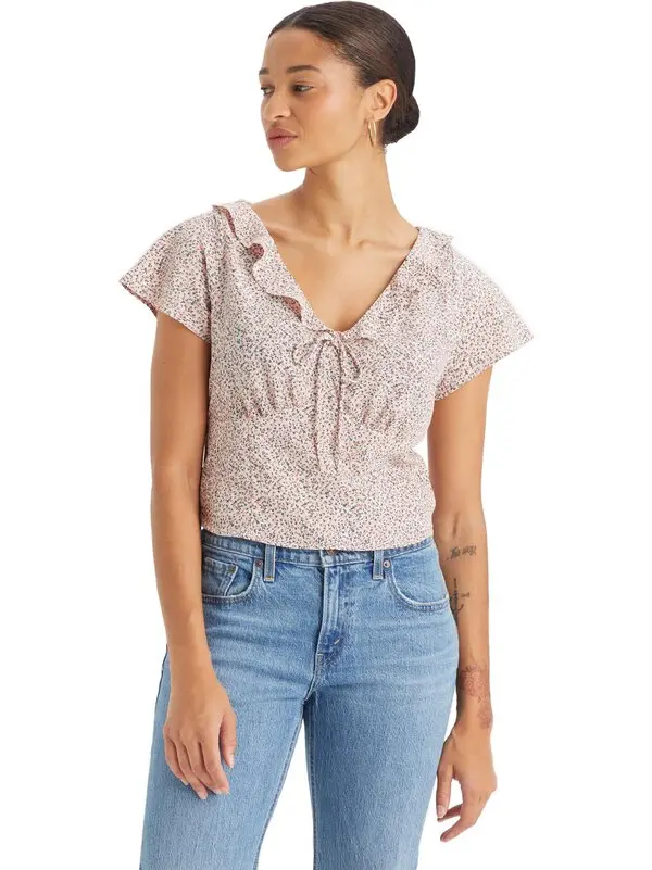 LEVI'S Mylene Blouse - Beulah Floral Mauve