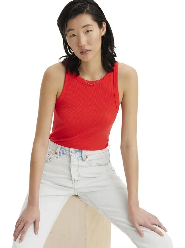 LEVI'S Dreamy Tank Top - High Red