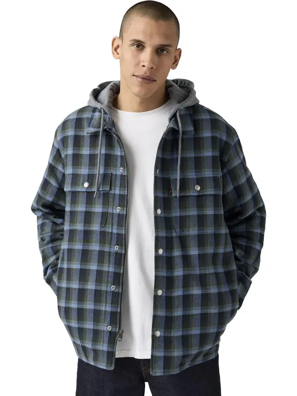 LEVI'S Francisco Sherpa Flannel Jacket - Beau Plaid