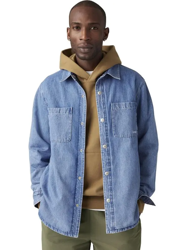 LEVI'S Bryant Padded Reversible Overshirt - Greenpoint