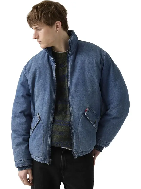 LEVI'S Briggs Short Puffer Jacket - Morning Jazz