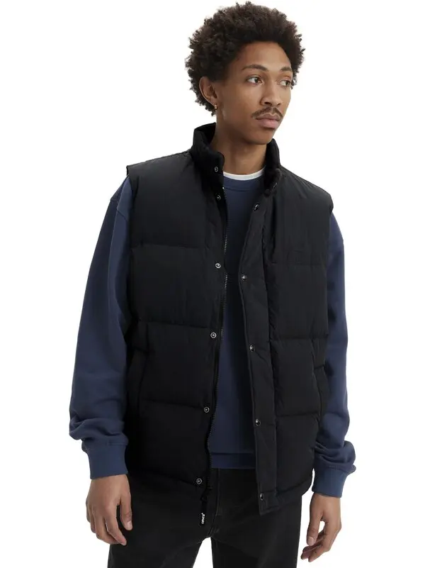 LEVI'S Rockridge Puffer Vest - Jet Black
