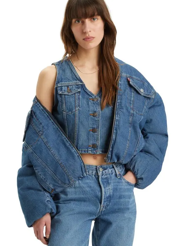 LEVI'S 90s Padded Trucker Jacket - Plushy