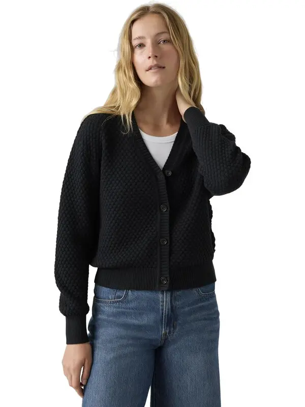 LEVI'S Snowflake Cardigan - Anthracite Night