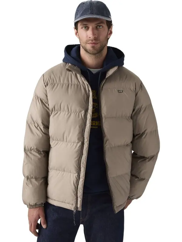 LEVI'S Piedmont Short Puffer Jacket - Fungi