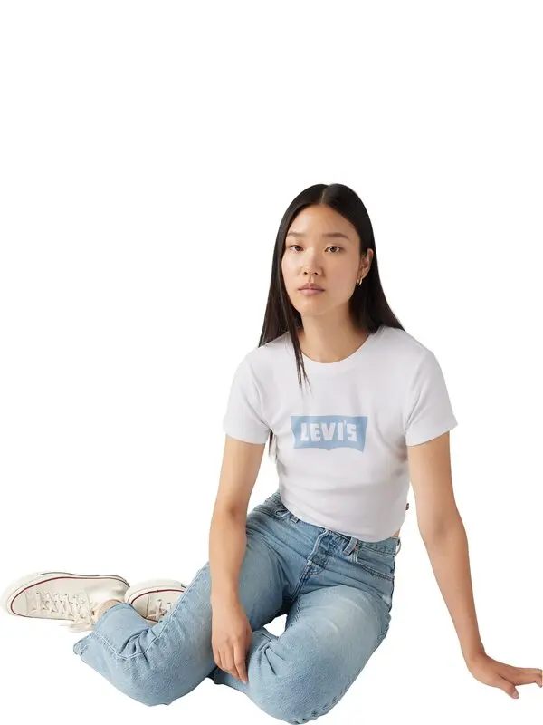 LEVI'S Graphic Essential Sporty T-shirt - Bright White