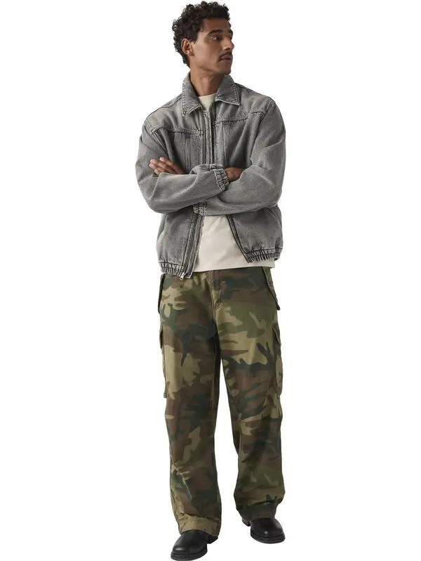LEVI'S Baggy Field Cargo Pants - Phalarope Camo Print