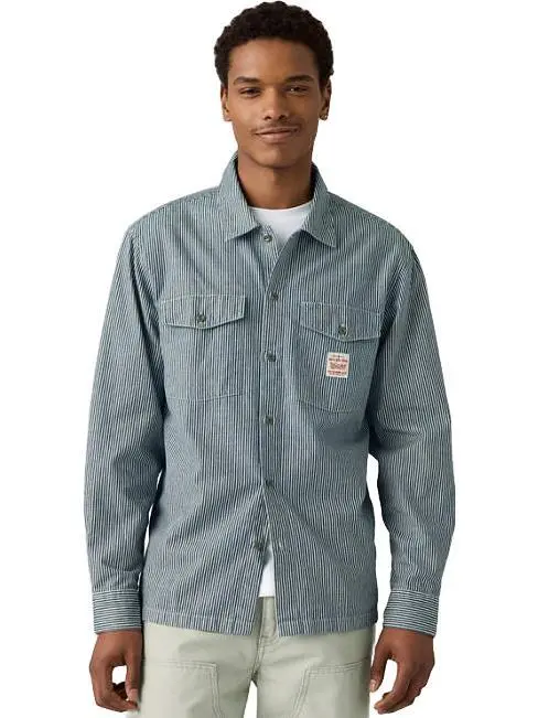 LEVI'S Long-sleeve Worker Shirt - Washington Stripe