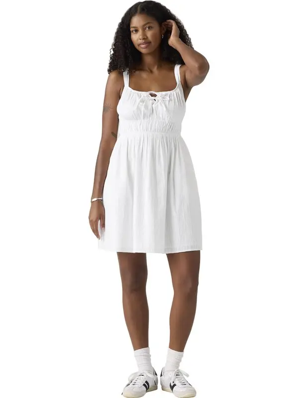 LEVI'S Ambrey A-line Dress - Bright White