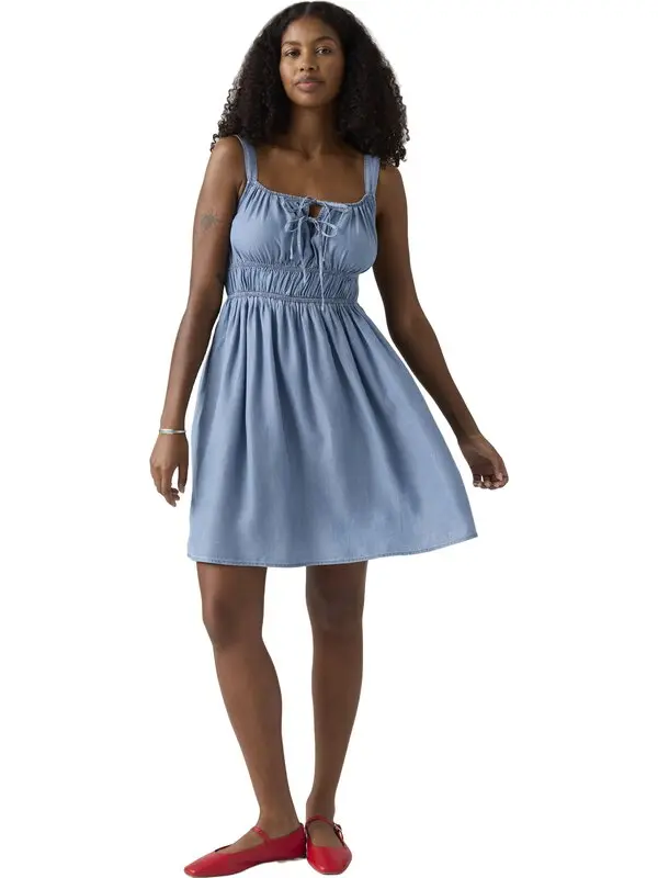 LEVI'S Ambrey A-line Dress - Deep Blue Orchid