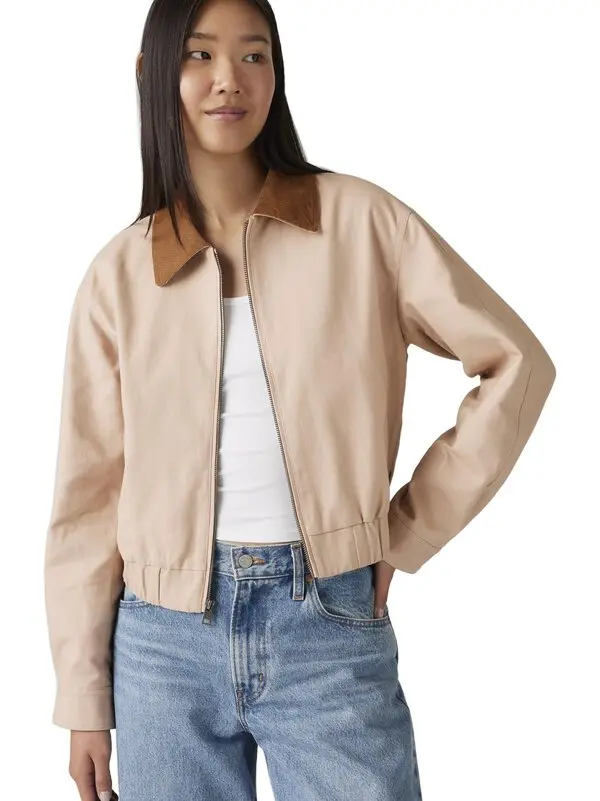 LEVI'S Laydown Collar Jacket - Pink