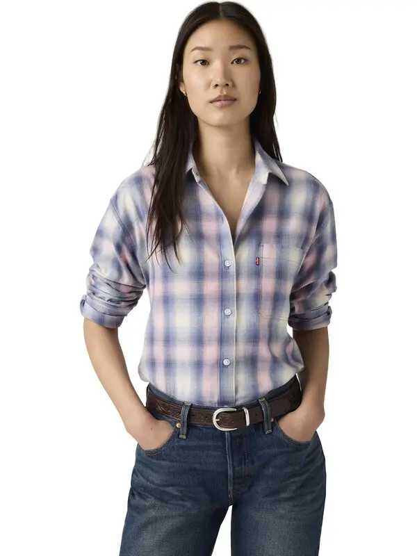 LEVI'S Western Harlie Flannel Shirt - Zephyr