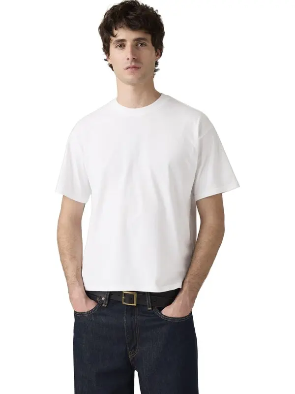LEVI'S Boxy Short Sleeve T-shirt - Bright White