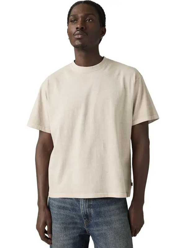 LEVI'S Boxy Short-sleeve Garment Dye T-shirt - Garment Dye Chateau