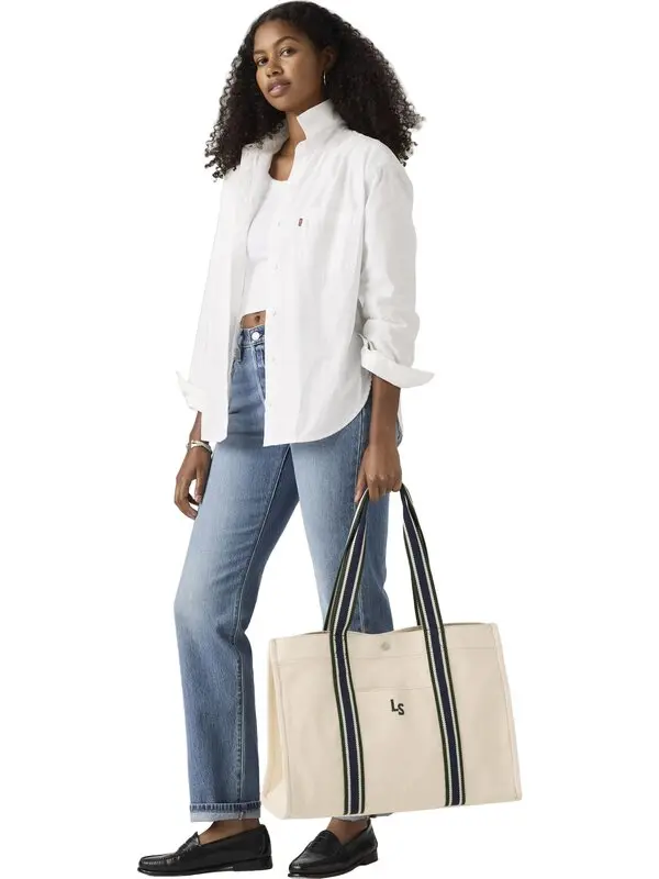 LEVI'S Hollis Xl Tote-all Bag - Ecru