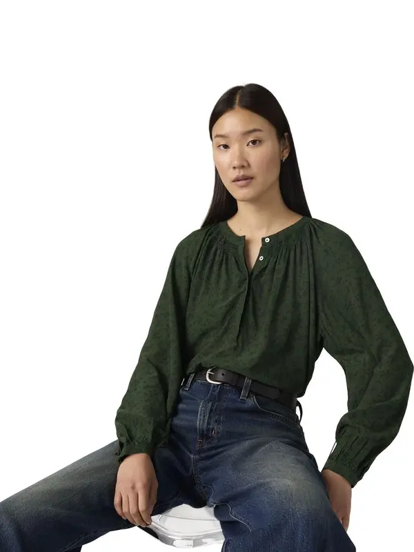 LEVI'S Estelle Long-sleeve Blouse - Mountain View