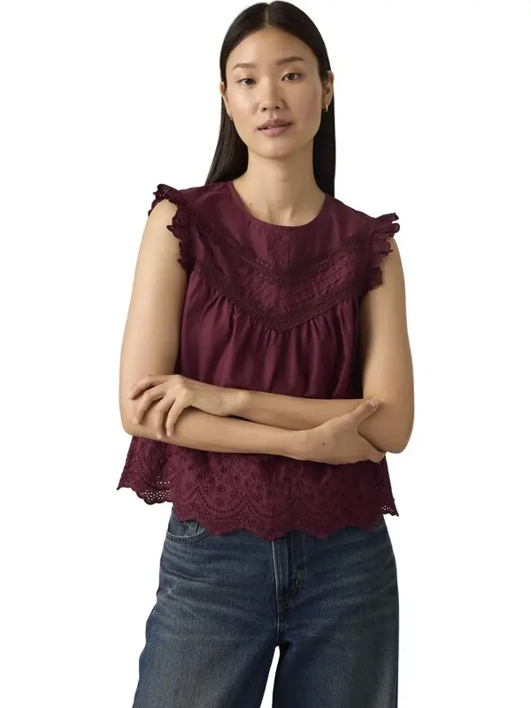LEVI'S Sienna Blouse - Tawny Port