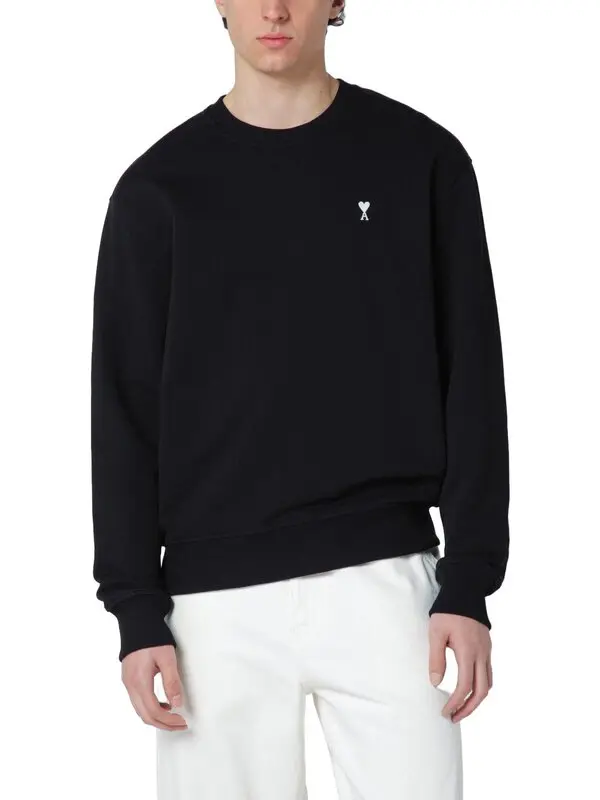 Ami De Coeur Sweatshirt - Black