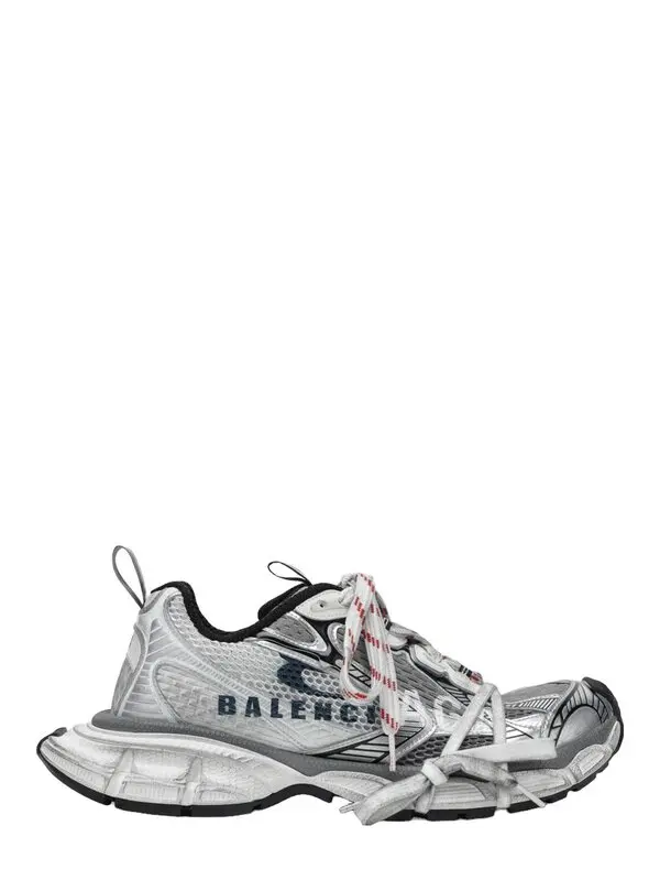 Balenciaga 3xl Split Logo Sneakers - White