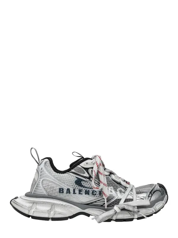 Balenciaga 3xl Split Logo Sneakers - White