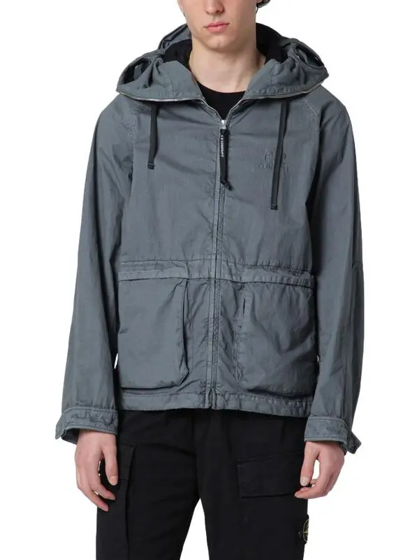 C.P. COMPANY Explorer 50 Fili Wax Jacket - Grey