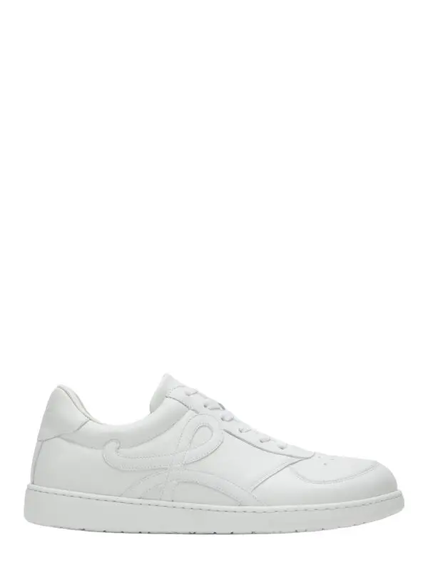 Loewe Jambo Sneakers In Soft Grained Calfskin - White