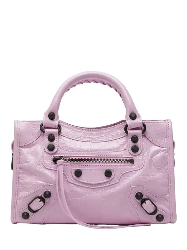Balenciaga Le City Mini Tote Bag - Pink