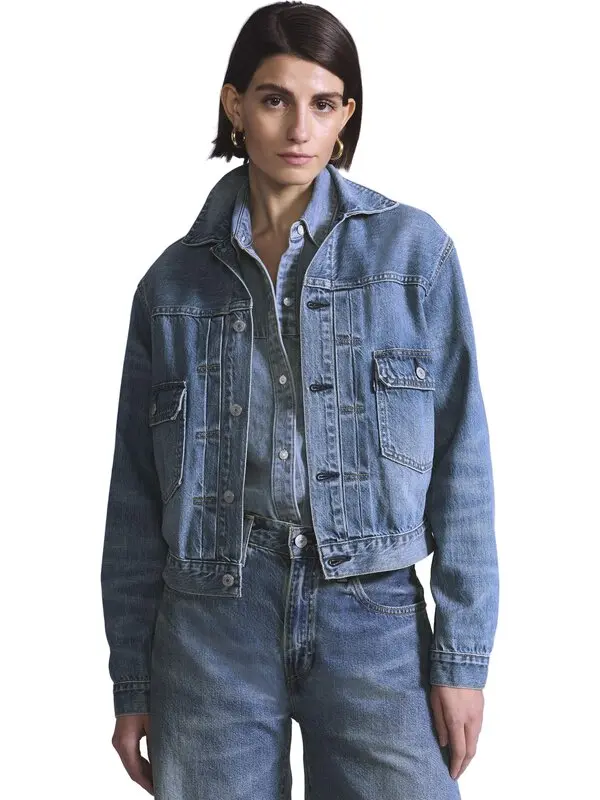 LEVI'S Type Ii Trucker Jacket - Royal Wave Made Of Japan