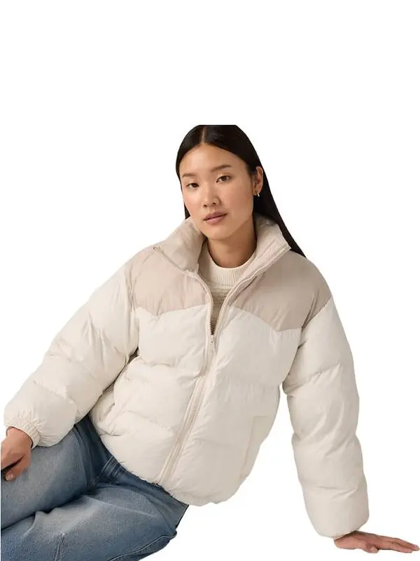 LEVI'S Noe Western Puffer Jacket - Whisper White