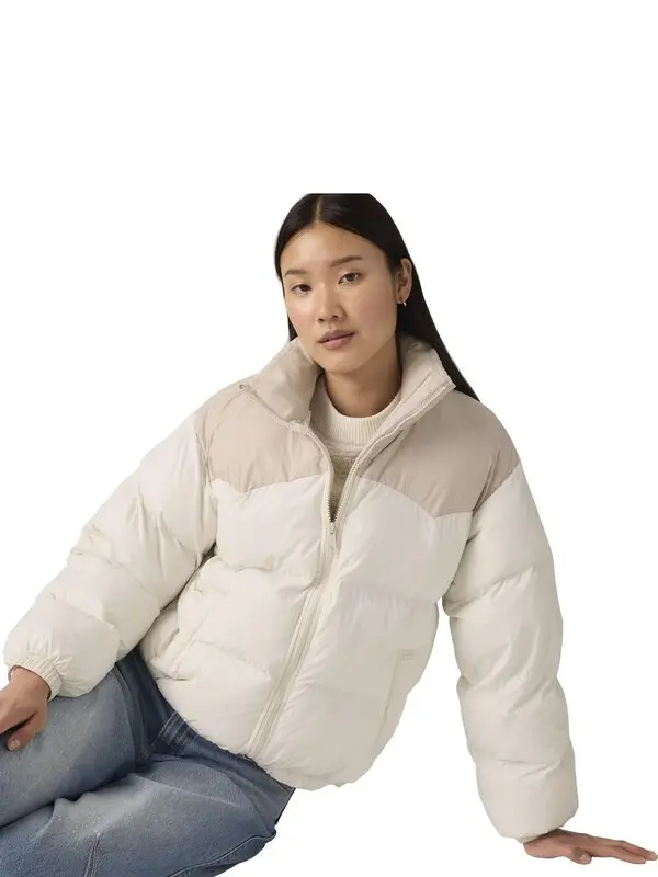 LEVI'S Noe Western Puffer Jacket - Whisper White