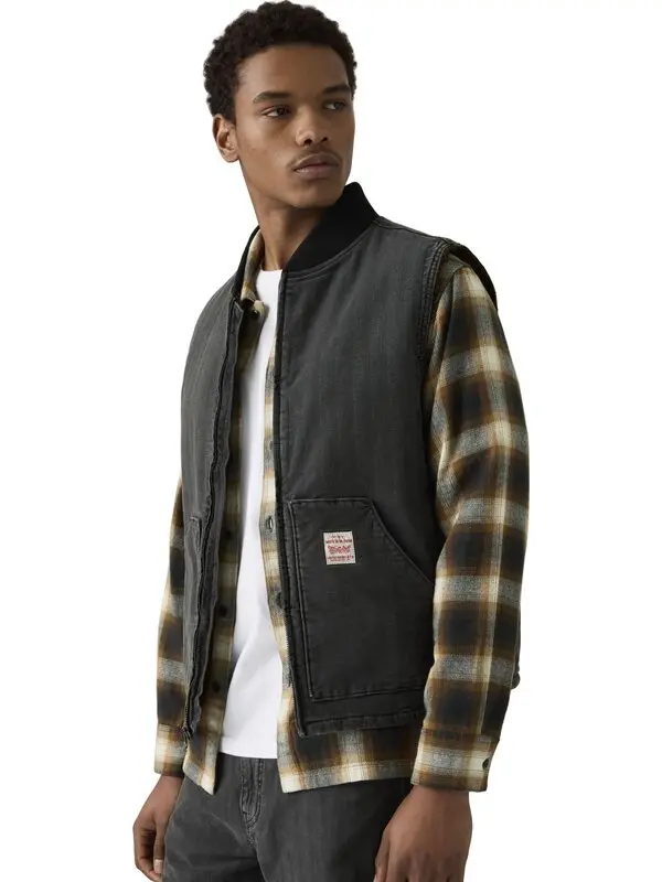 LEVI'S Sansome Denim Vest - Double Duty T