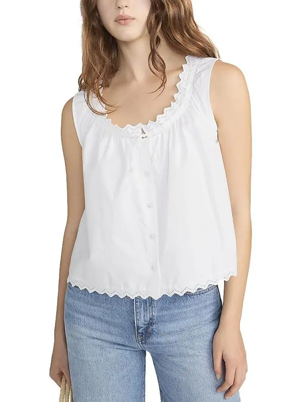 FRAME The Serene Tank Top - White