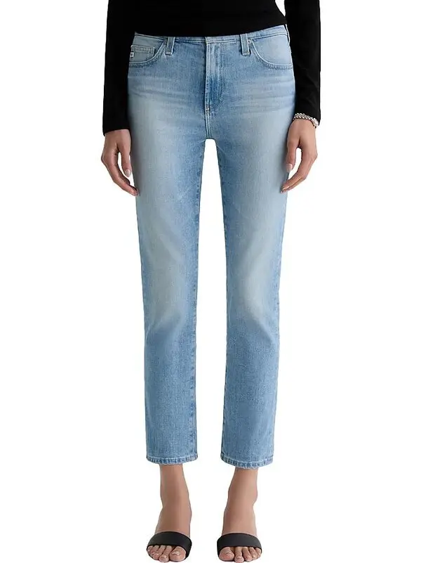 Ag Mari Mid-rise Slim Straight Jeans - Cruiser