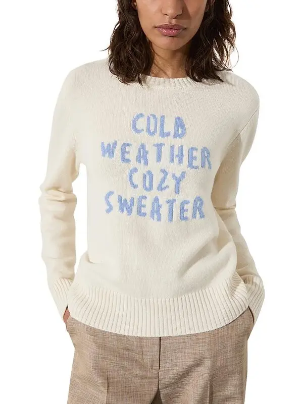 Max & Co. Wool Cashmere Sweater - Vanilla