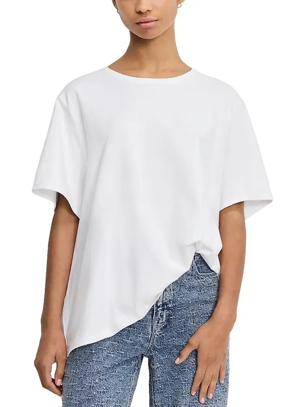 Good American Oversized Tee - White