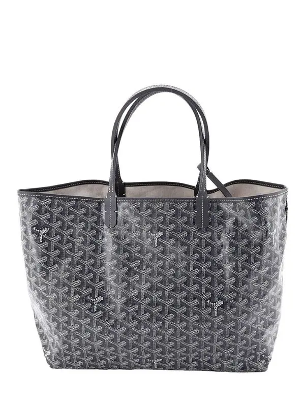 Goyard Pm Saint Louis Tote Coated Canvas - Gray